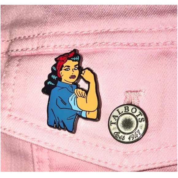 Crazy4Me Style | Jewelry | Pinup Rosie Brooch Rosie The Riveter Brooch ...